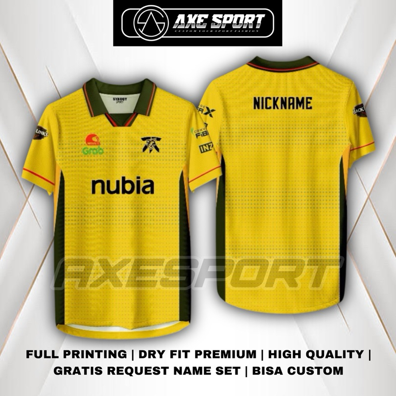 Latest 2024 Mobile Legend Onic PH M6 Esport T-Shirt Jersey Full ...
