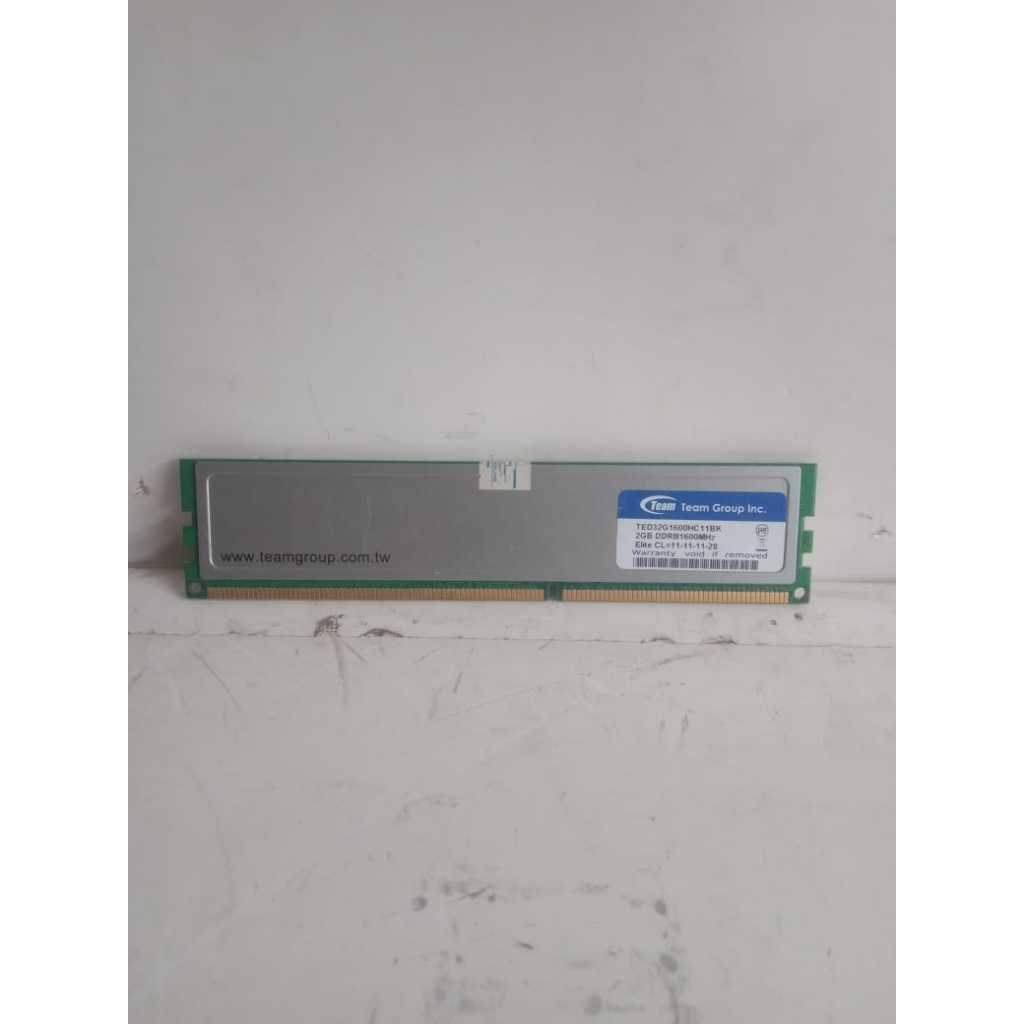 Memory team group elite ddr3 2gb ready to use | Shopee Malaysia
