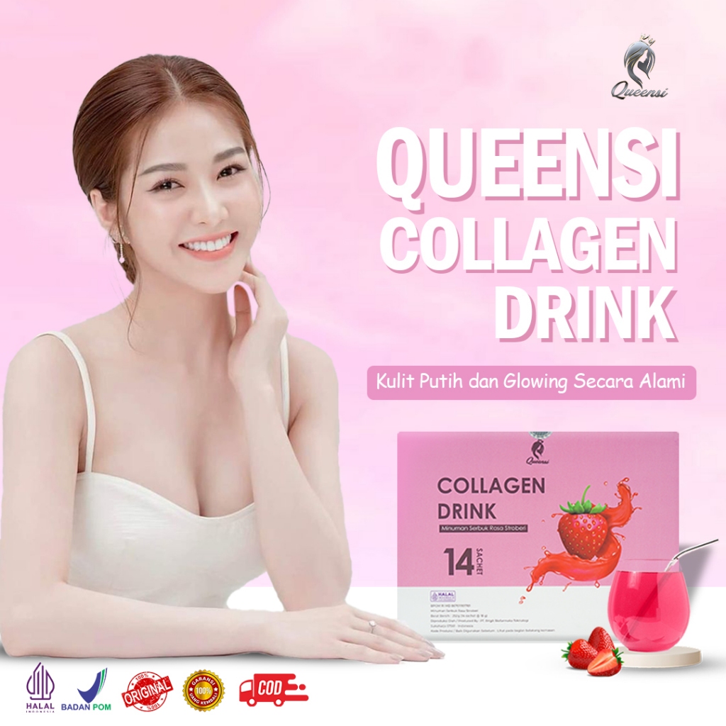 Queensi Collagen Drink Skin Brightening | Shopee Malaysia