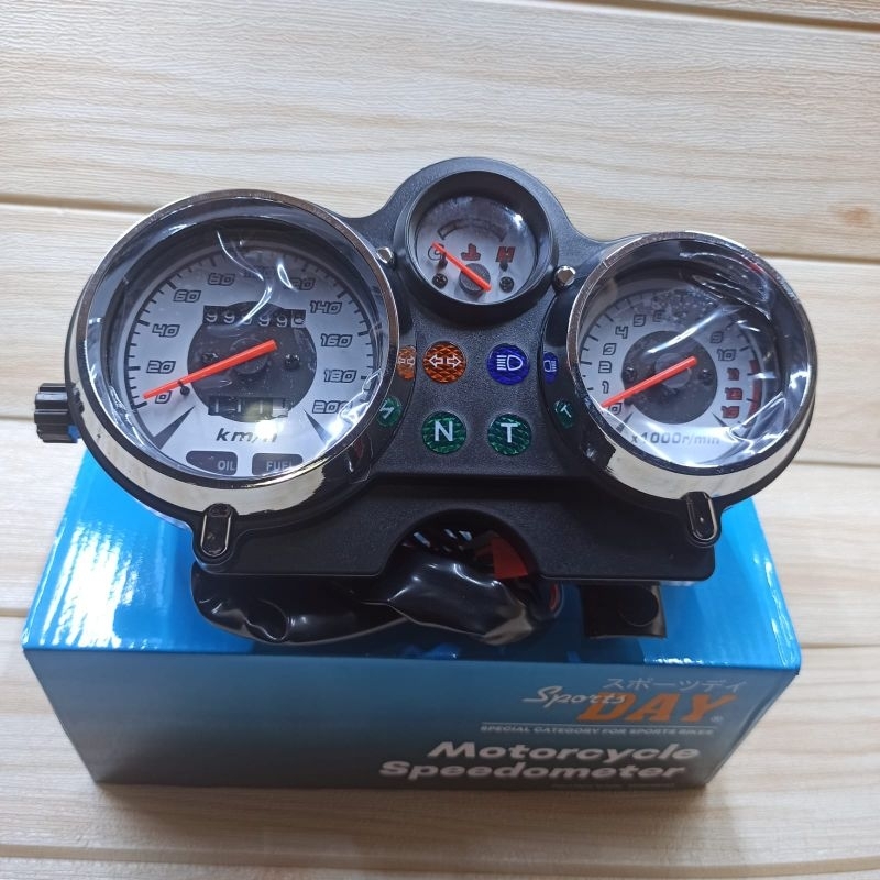 LAYAR PUTIH Speedometer ninja ss r cover imported white screen day ...