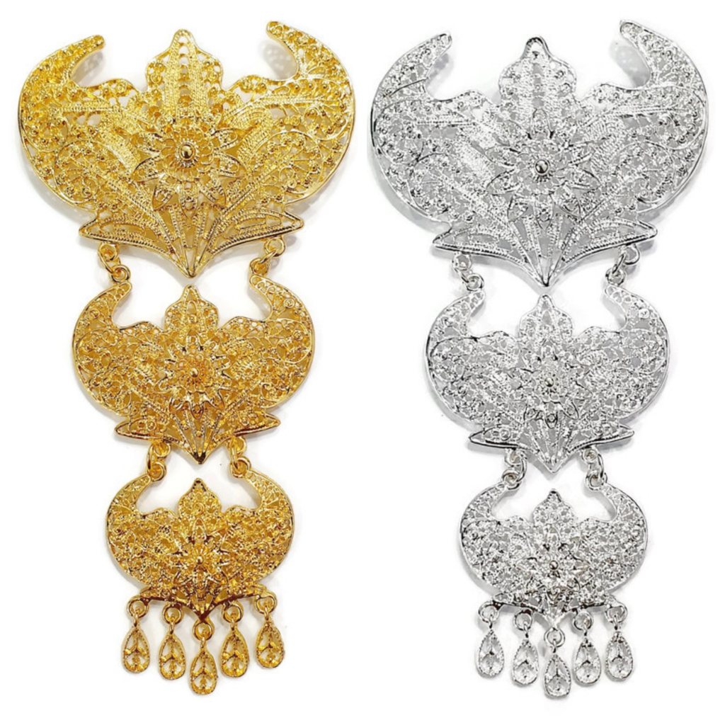 Kotakaru Susun Kebaya Brooch / Jurai Mata Kebaya Brooch / Jogja Ethnic ...