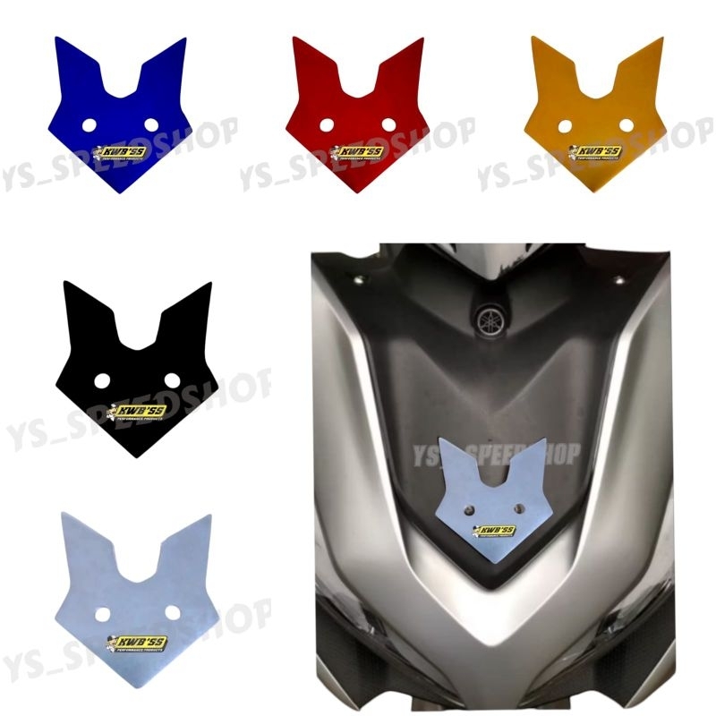 Yamaha motorbike number plate sweetener bracket pangkon holder (nmax ...