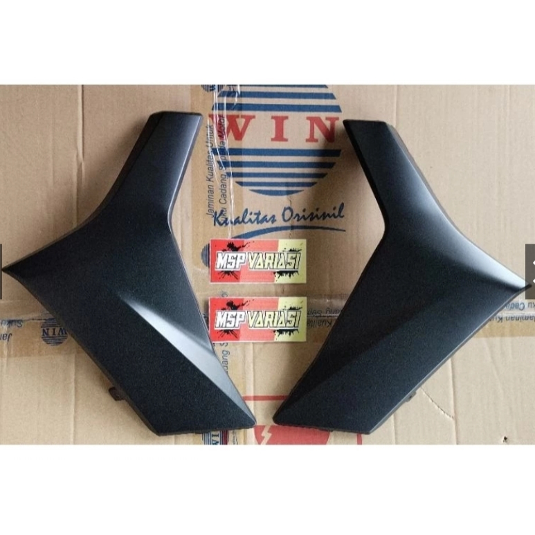 HITAM Win - Lower Footrest B R+L Vario 160 Front Matte Black (Front ...