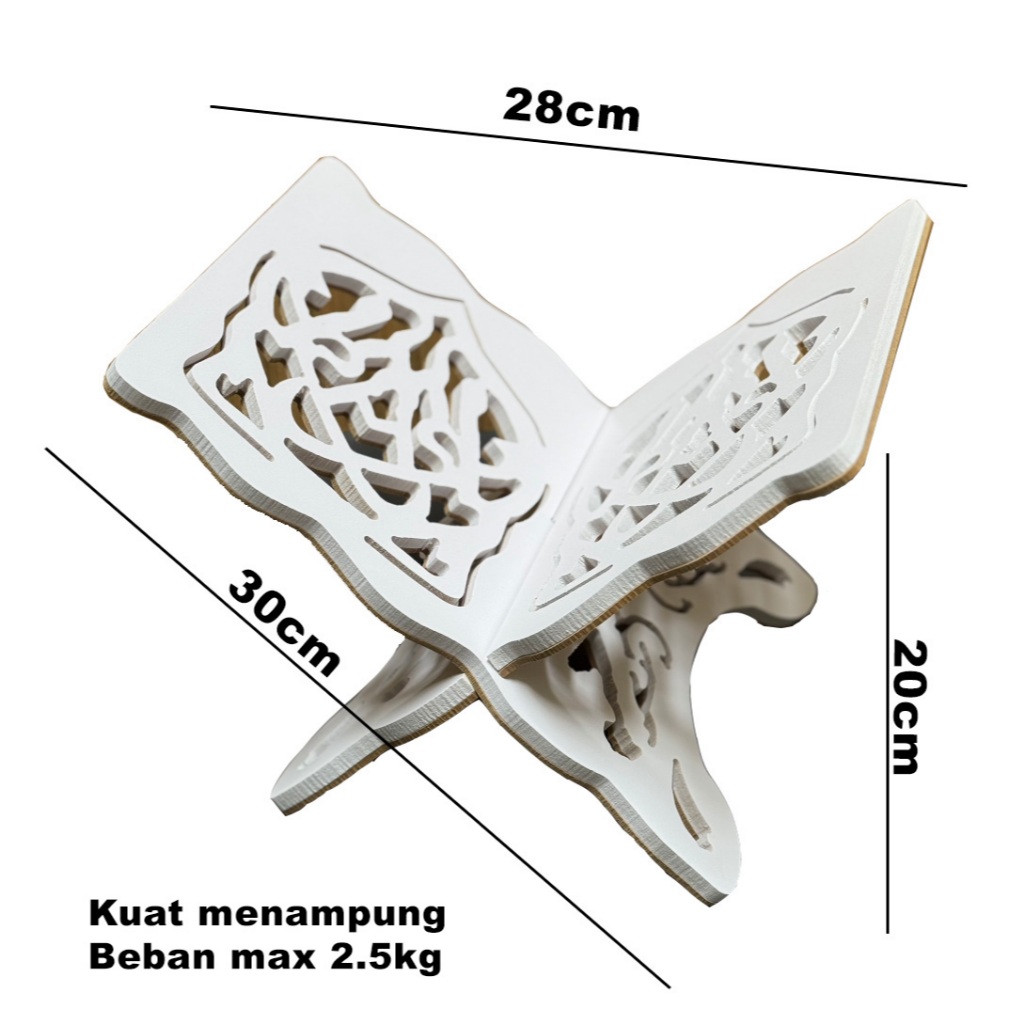 Rekal Al-quran Rack Al-quran Reading Place Vintage Rihal Al-quran Book ...