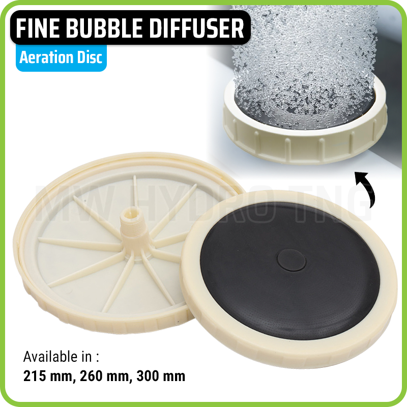 Fine Air Bubble Diffuser / Nano Aeration Membrane Disc | Smooth Air Bubble Aeration Membrane ...