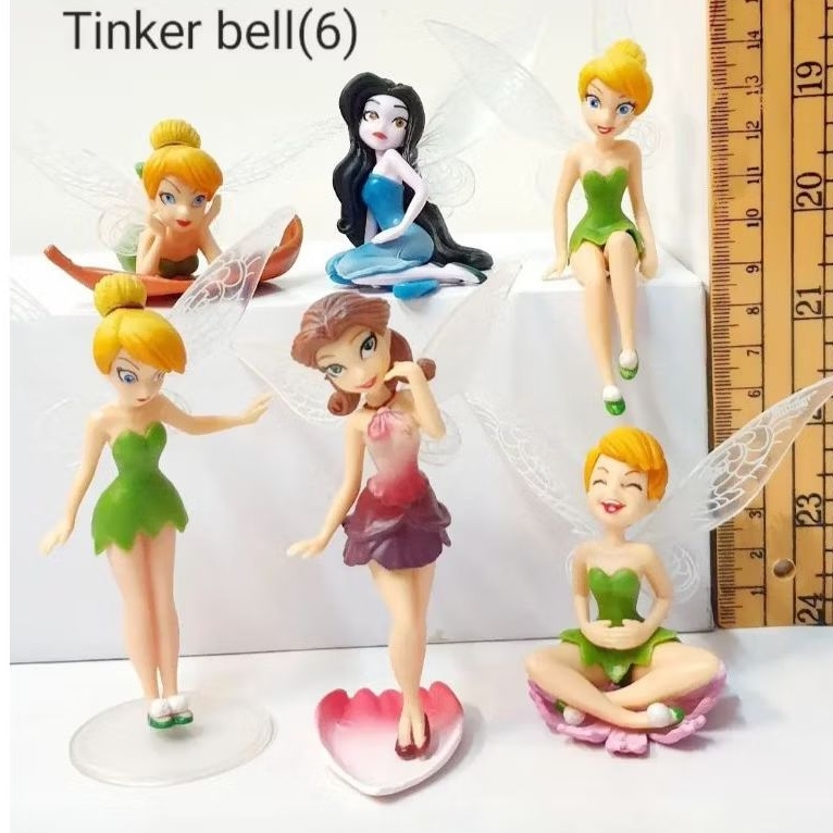 Tinker bell tinkerbell set contains 6 pcs | Shopee Malaysia