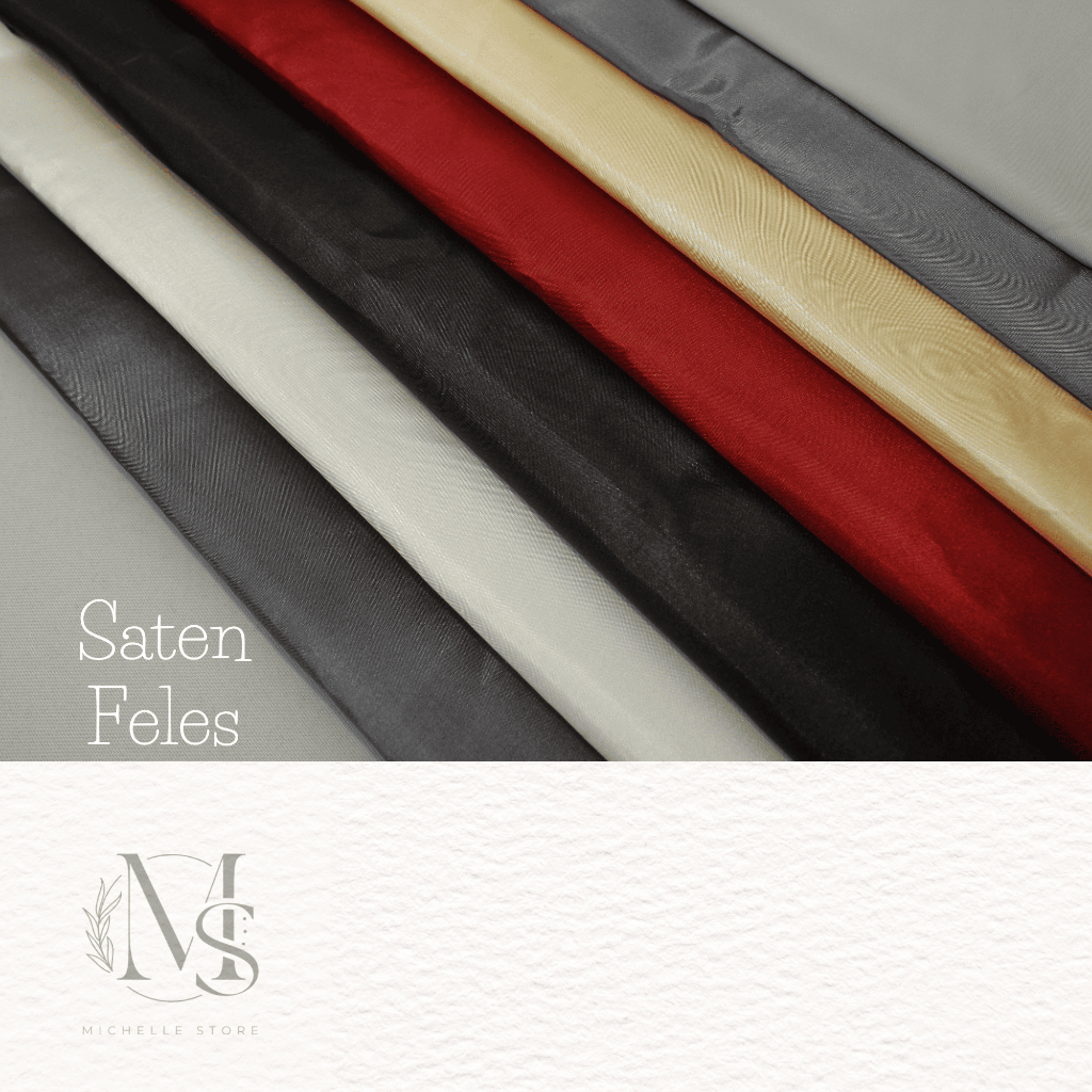 Premium satin fabric (for dress/bridesmaid/furing/kebaya) | Shopee Malaysia