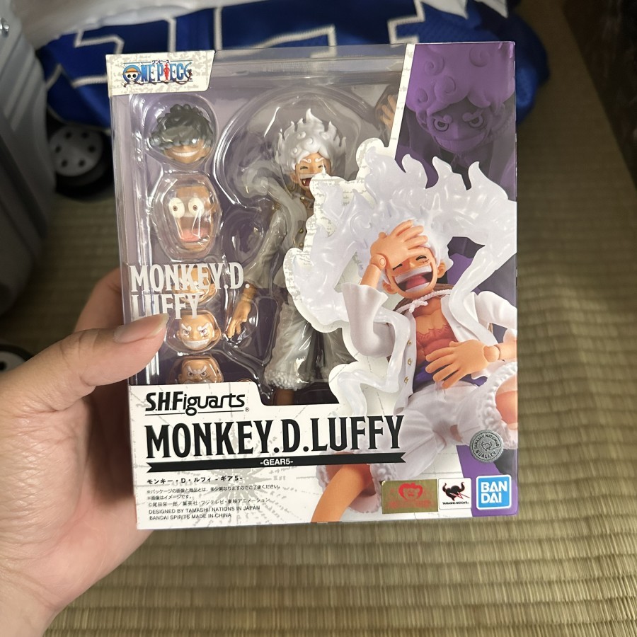 Original Shf Monkey D Luffy Gear 5 Bandai Tamashii | Shopee Malaysia