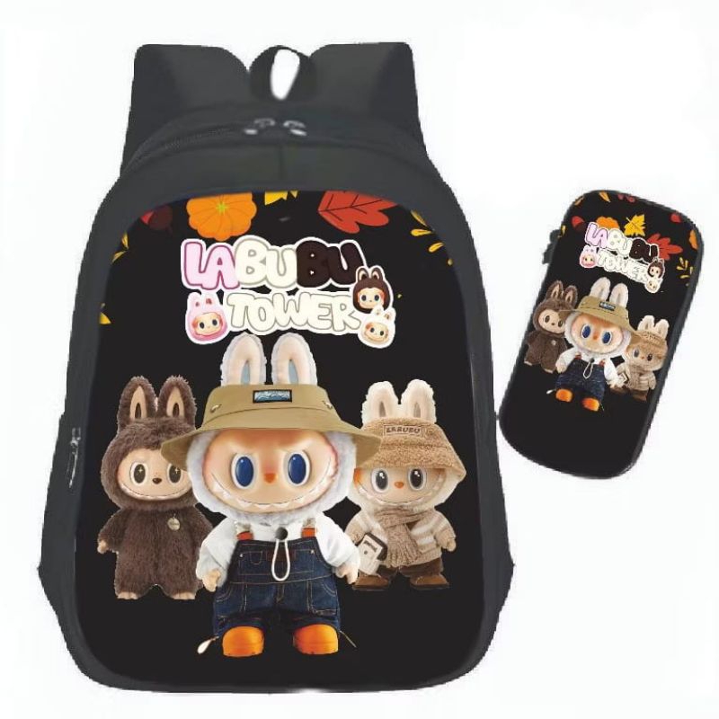 LOKAL Nf Labubu tower - Children's backpack, school bag, local viral ...