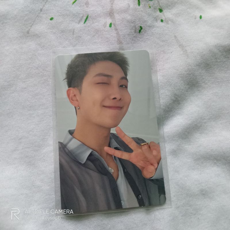 Bts namjoon proof Compact album photocard official pc | Shopee Malaysia