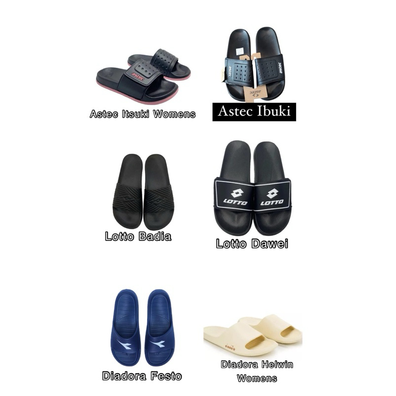 Diador* & Lotto Sandals Original PT MAP Official | Shopee Malaysia
