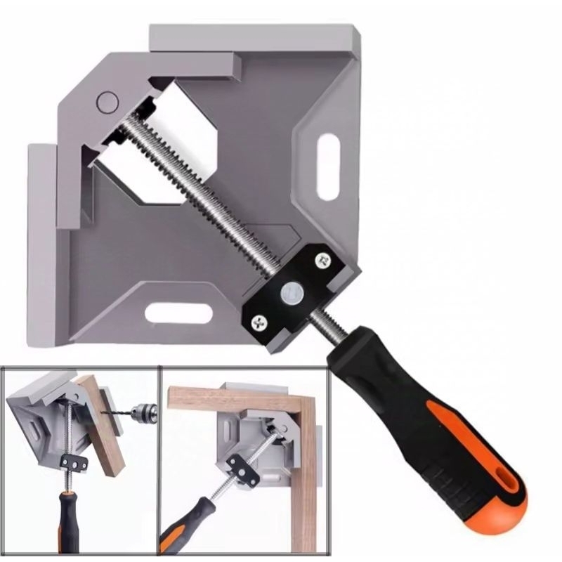 SIKU KAYU Corner clamp angle wood clamp swing jaw vise | Shopee Malaysia