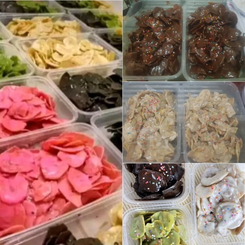 Melted chocolate banana chips in 110g box | Shopee Malaysia