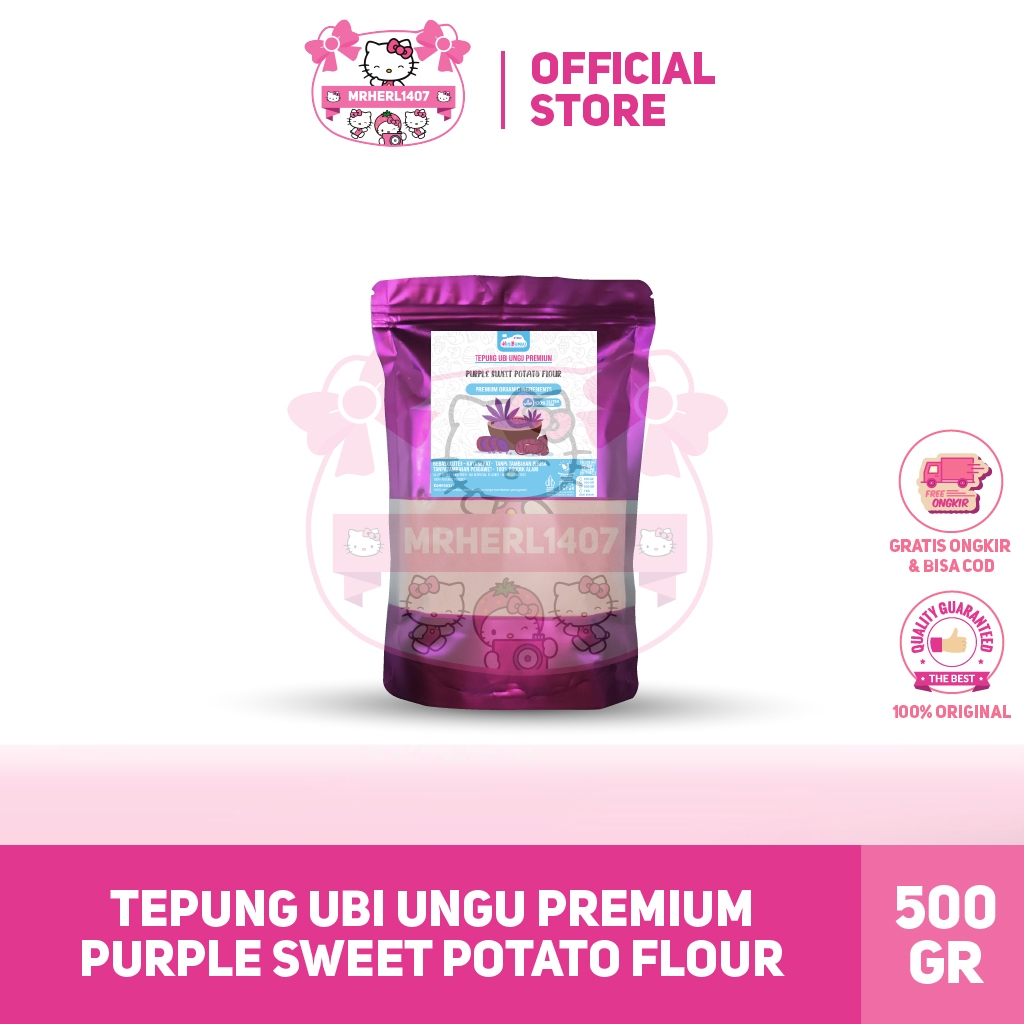 UNGU [500GRAM] Original PURPLE UBI FLOUR 100% PURPLE UBI | Purple SWEET ...