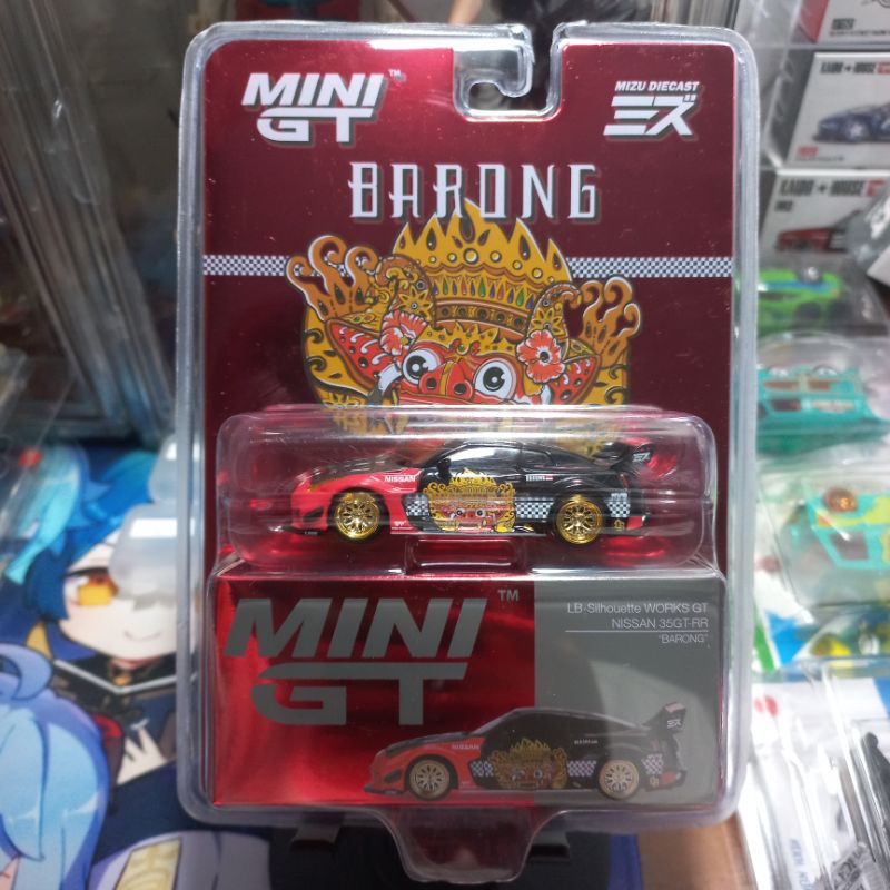 Mini GT Mizu Diecast Nissan GTR 35 LBWK Barong | Shopee Malaysia
