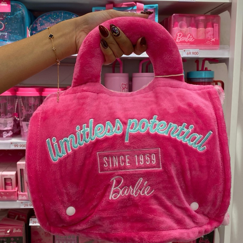 Miniso Barbie Shining Collection Foldable Blanket | Shopee Malaysia