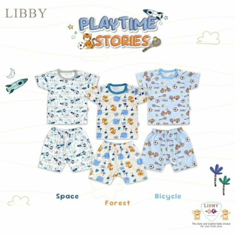 Libby - Children's Oblong Suit 6-10 Years Playtime Stories (3stel ...