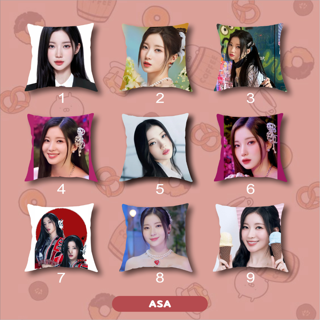 Baby Monster Member Pillow asa roora ruka ahyeon RAMI CHIQUITA PARITA ...