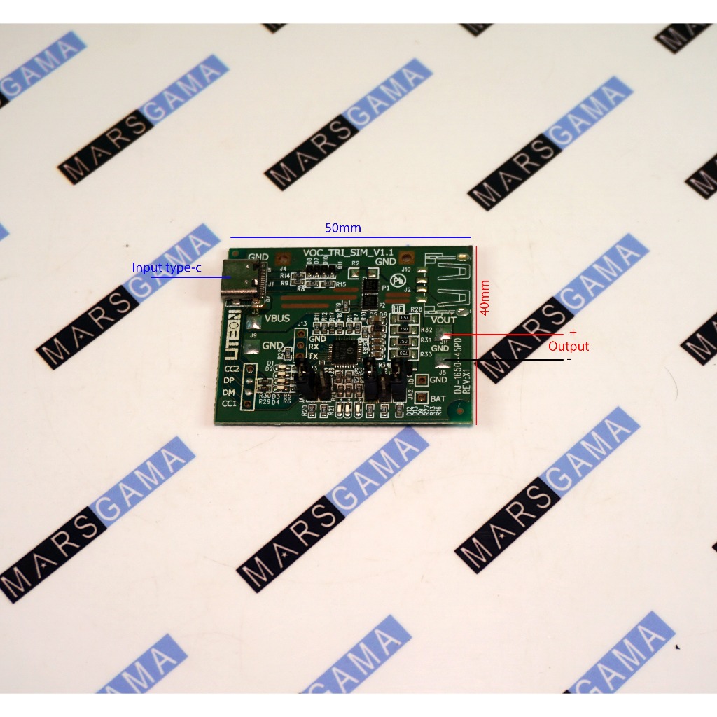 High Quality Manual Module PD Decoy Trigger IP2716 type C PD 3.0 to DC ...