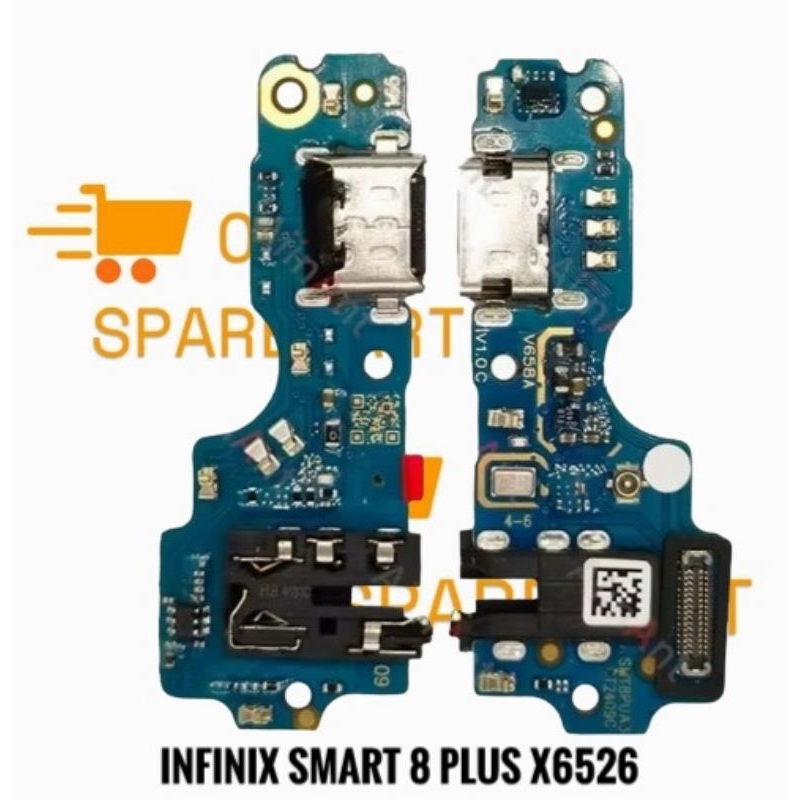 Infinix Smart 8 Plus X6526 FULL iC Casing Connector Board | Shopee Malaysia