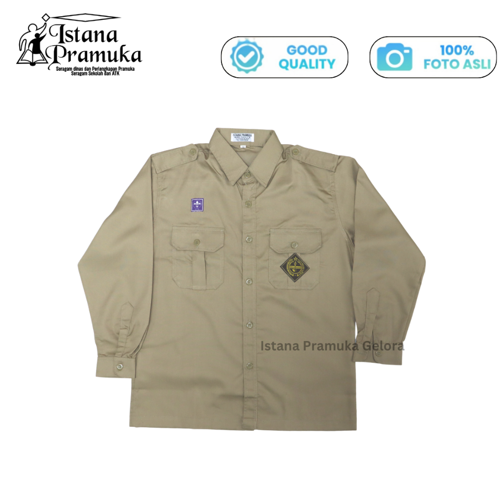 Scout Uniform High School Enforcer Shirt Long Sleeve Drill Men/Boys ...