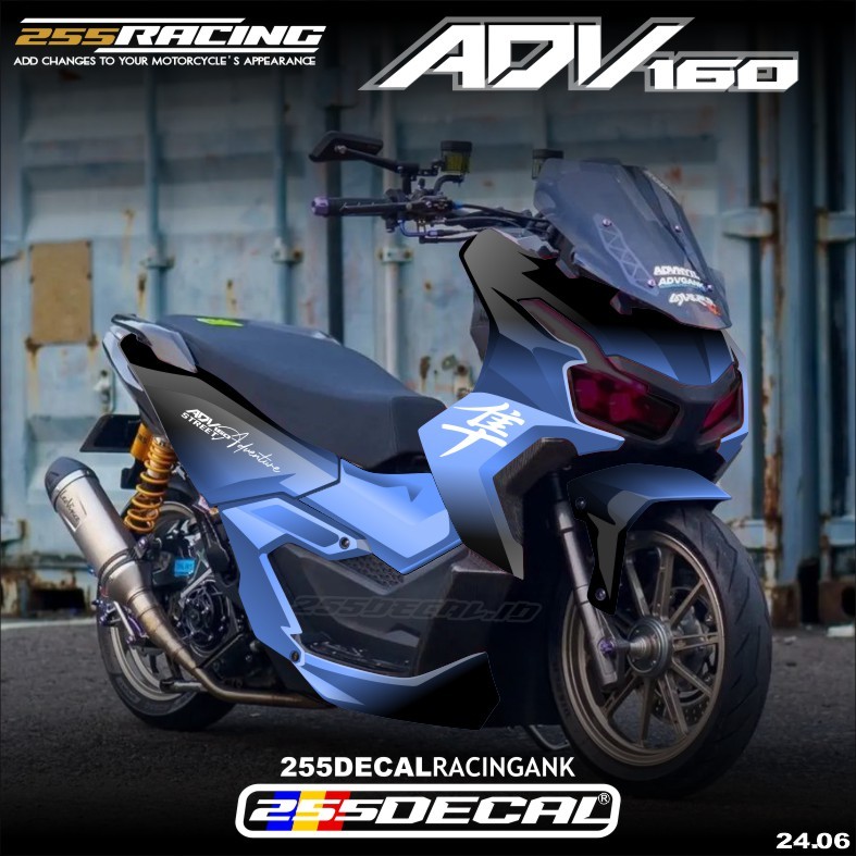 Honda ADV 160 Full body Full block Sticker Decal - ADV 160 Decal Latest ...