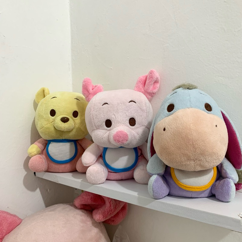 Original Winnie The Pooh Piglet Eeyore Disney Baby Doll with Apron ...