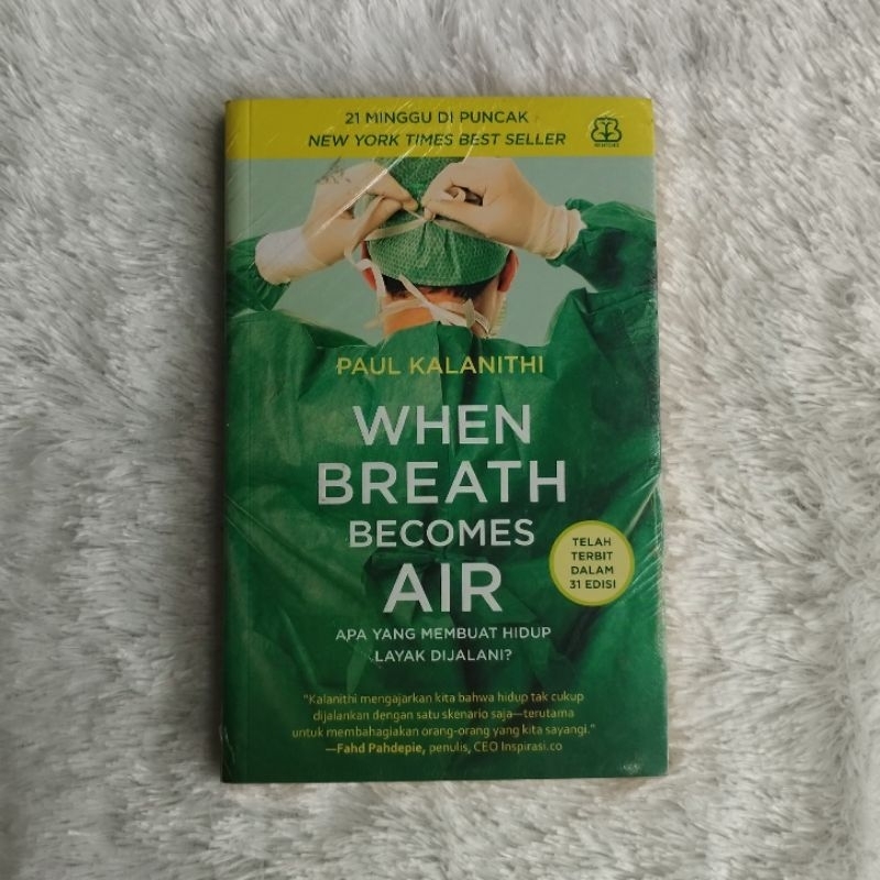 When Breath Become Air - Paul Kalanithi - CG | Shopee Malaysia