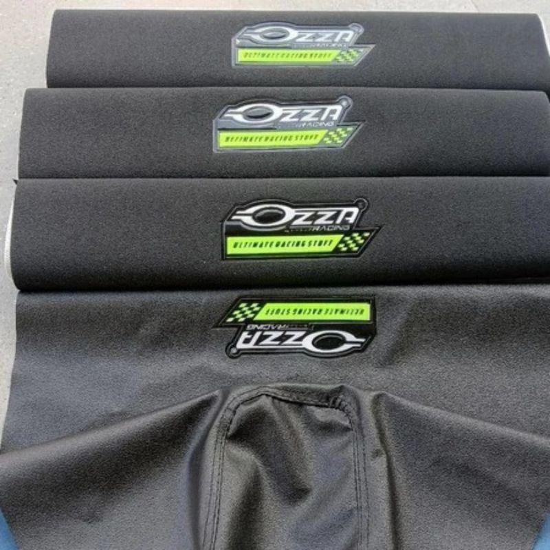 OZZA RACING SAND SEAT LEATHER COVER ROADRACE DRAGRACE FONT TYPE - OZZA ...