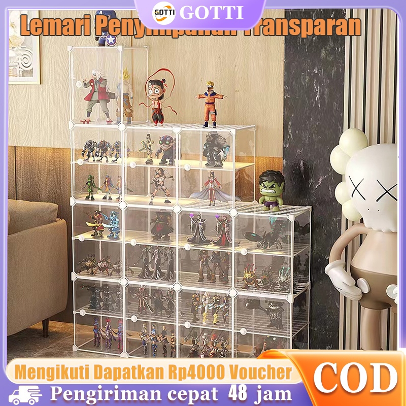 Acrylic Bag /Popmart Display Storage Transparent Boxes Drop Front ...