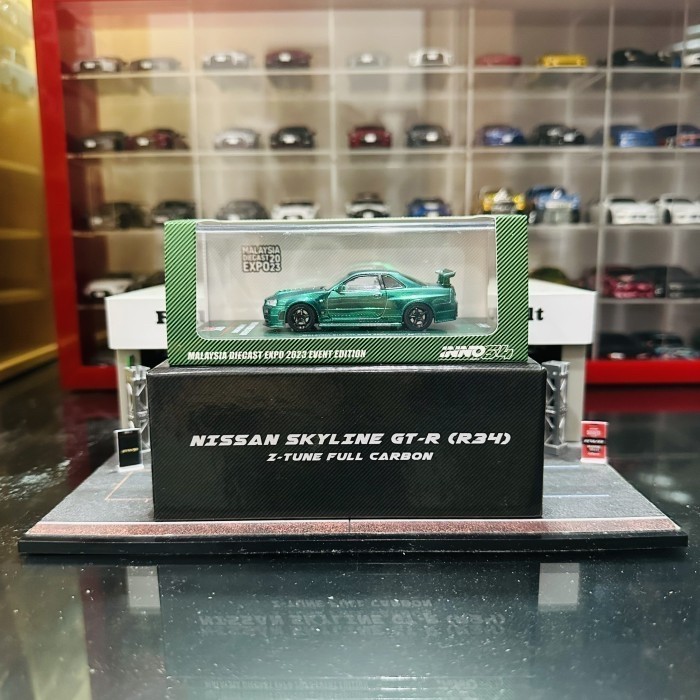Inno64 Inno CHASE Nissan Skyline R34 Z-True Full Carbon MDX 2023 Event ...