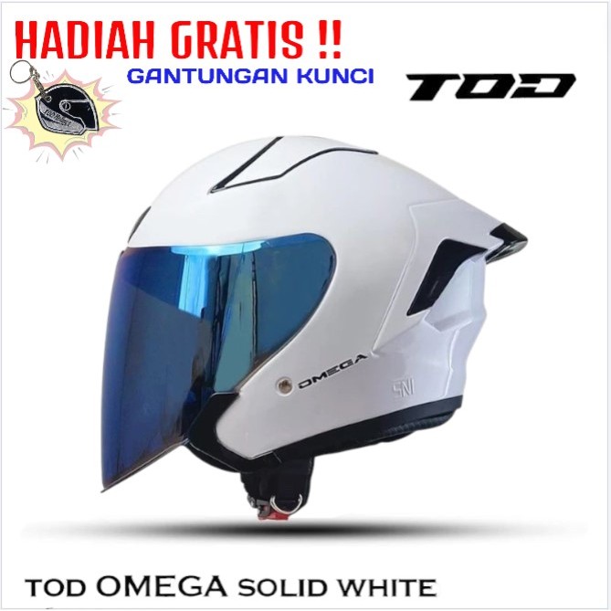 TOD HELMET OMEGA PROTON_HELM HALF FACE NEWEST HANDLING PACKAGE AND GIFT ...