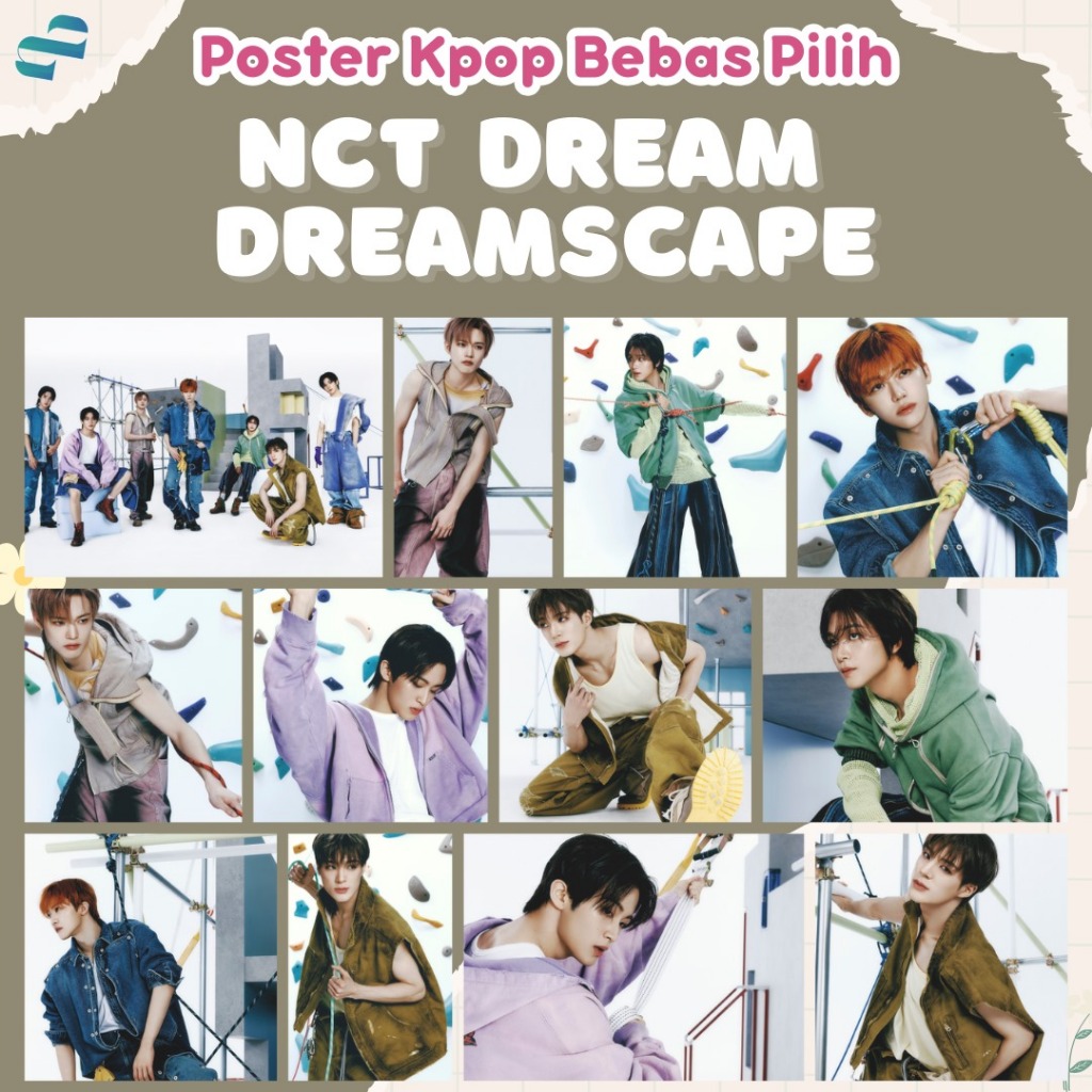 NCT DREAM Dreamscape Poster (Part 1) - Kpop Poster A4 A5 A6 | Shopee ...