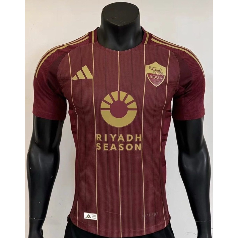 (PLAYER Issue) ROMA HOME PI FOOTBALL JERSEY 2025 | Shopee Malaysia