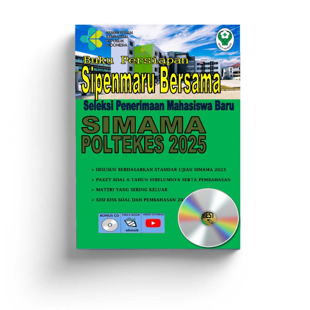 Guide PREPARATION BOOK TO FACING SIMAMA POLTEKES EXAMINATION KEMENKES 2025 | Shopee Malaysia