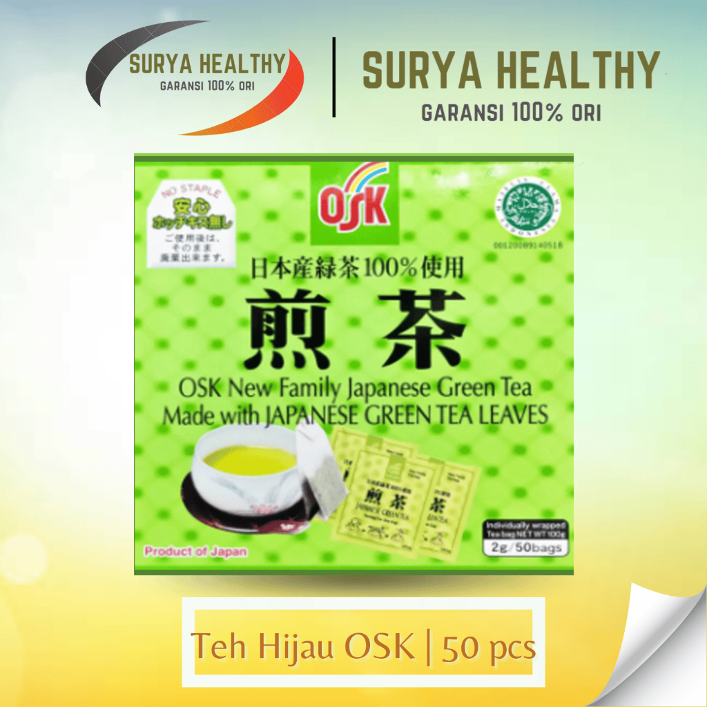 HIJAU Japanese OSK GREEN TEA/ OSK JAPANESE GREEN TEA EXPIRED 2026 | Shopee Malaysia