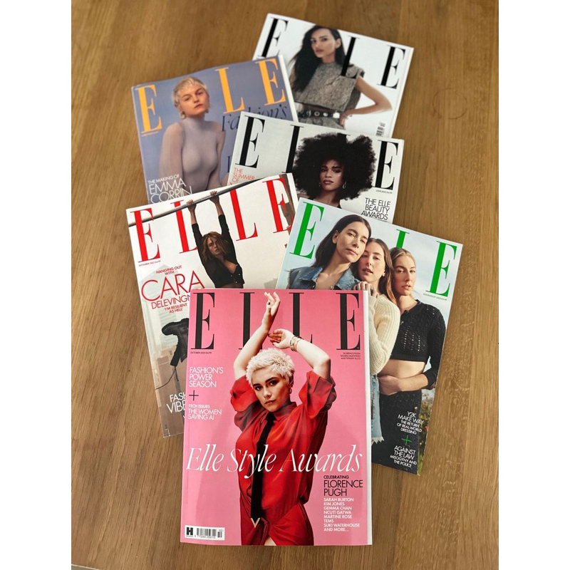 Elle Aesthetic Magazine Photos | Shopee Malaysia