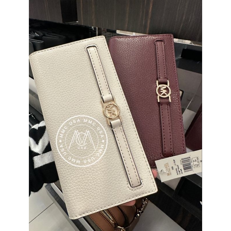 MK REED LARGE SNAP WALLET | Shopee Malaysia