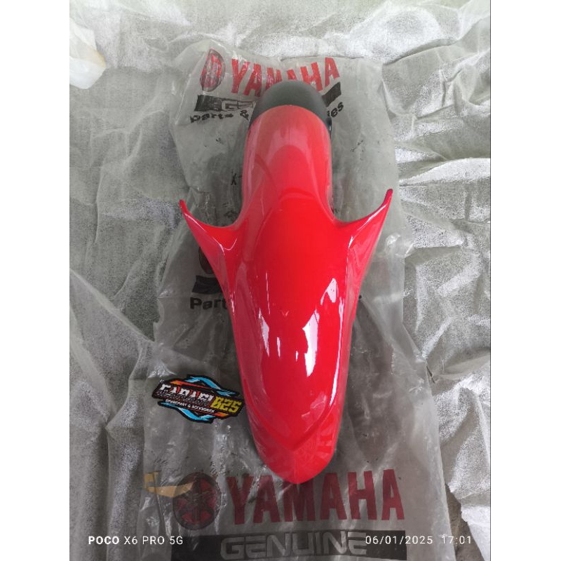 MERAH Front fender front fender jupiter mx old red chili original ...