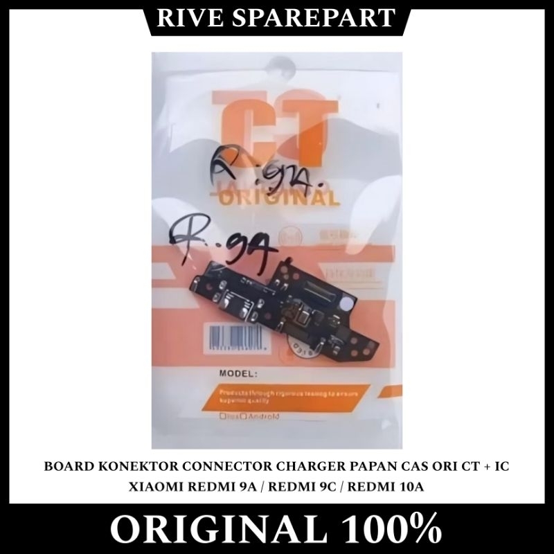 Flexible BOARD CONNECTOR CHARGER CONNECTOR CAS BOARD ORI CT + IC XIAOMI ...