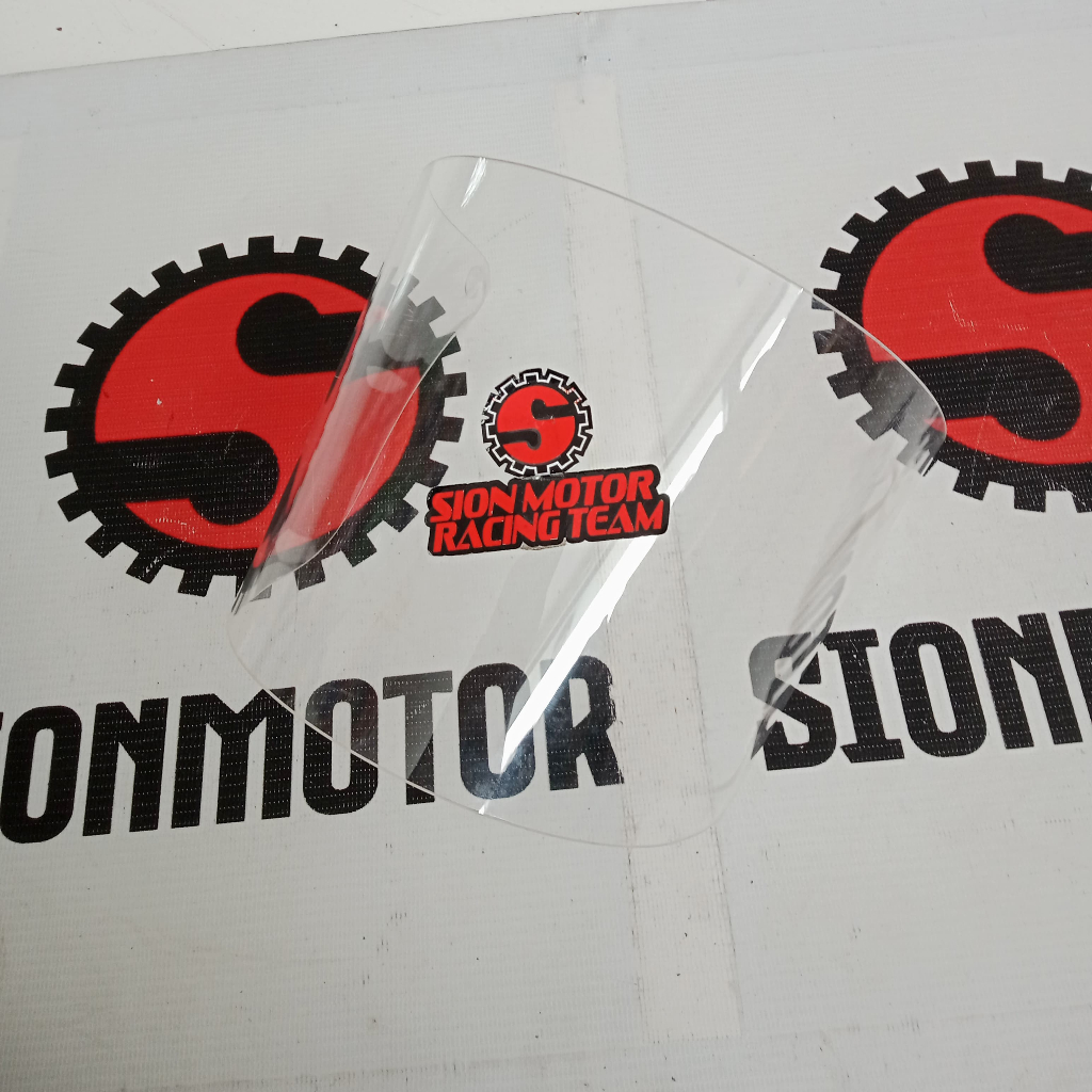 Mika Helmet Glass / Pet Helmet / Helmet Visor Flat Flat Model Clear ...