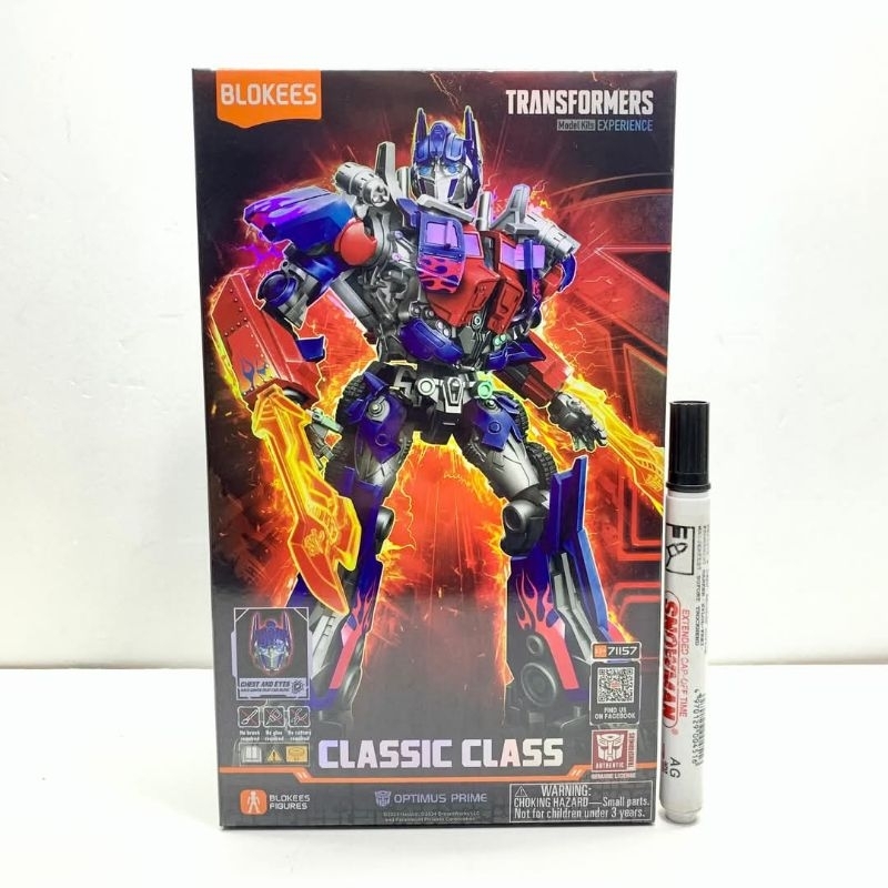 Blokees action figure toy transformers One Blokees Classic optimus ...