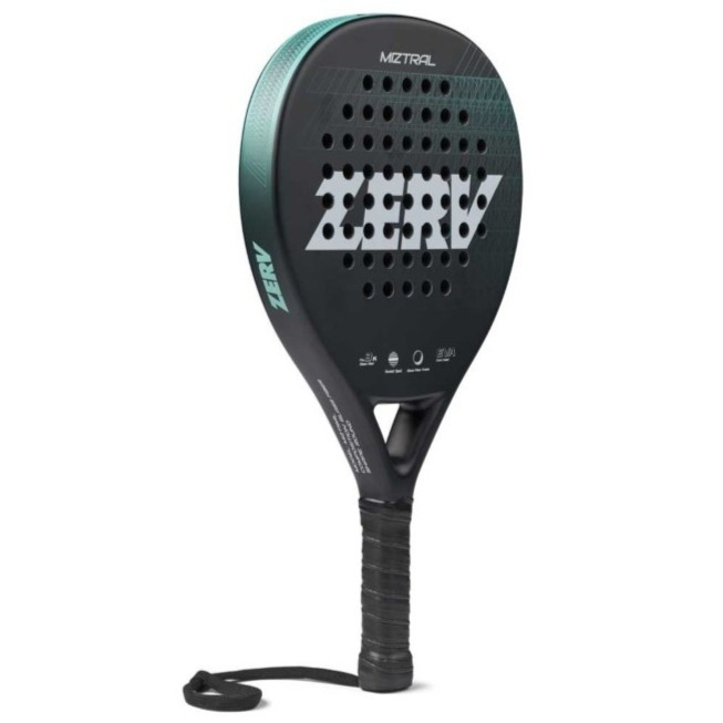 Padel Racket ZERV MITRAL Racket Padel Paddle 3K Glass Fiber | Shopee ...
