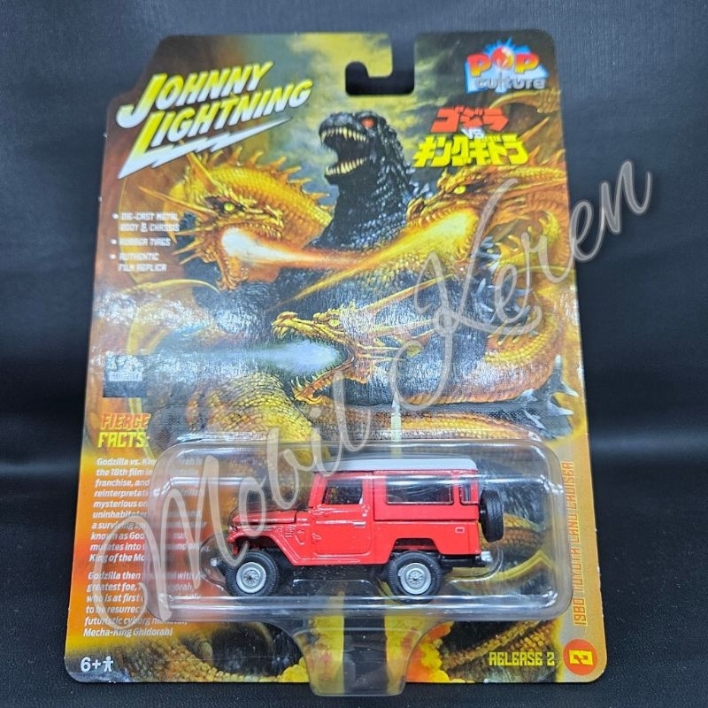 Diecast Johnny Lightning Godzilla Pop Culture release 2 1980 Toyota ...
