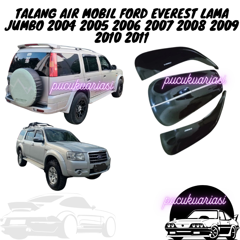 Ford Everest Old Jumbo Car Water Gutters 2004 2005 2006 2007 2008 2009 ...