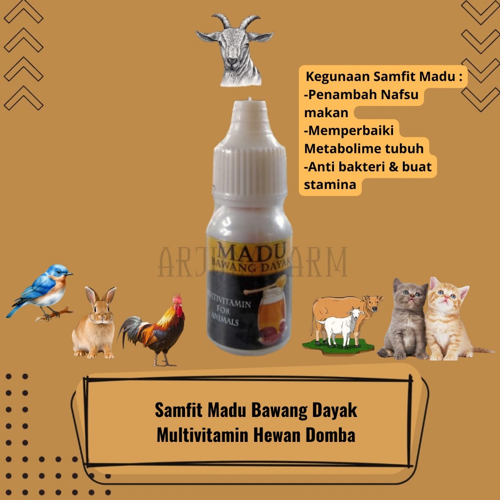Samfit Multivitamin Honey for Sheep, Cows, Chickens, Cats | Shopee Malaysia