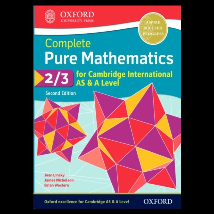 Complete Pure Mathematics Book 2/3, For Cambridge International AS & A ...