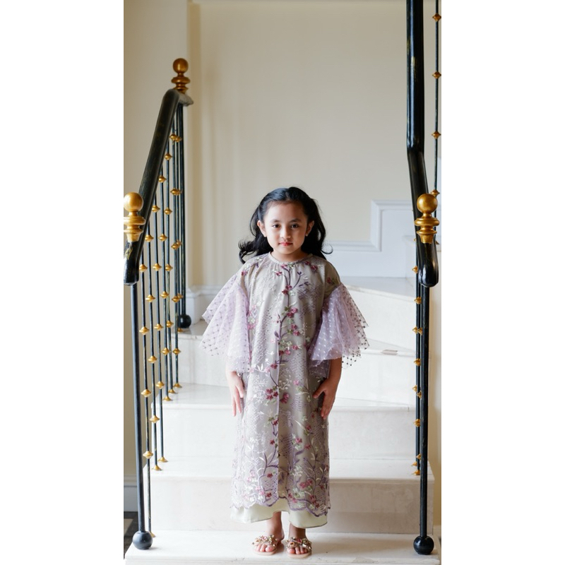 Ross Embroidery Long Dress Ladies (Kids) (Girls' Eid Dress 2025, Hari ...