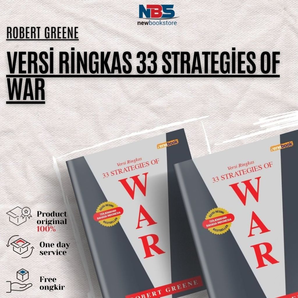 Concise Version of 33 Strategies of War - Robert Greene | Shopee Malaysia