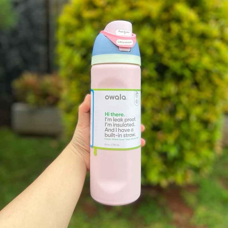 Tumblr owala FreeSip 24oz 32oz Tumbler Insulated Stainless Steel Water ...